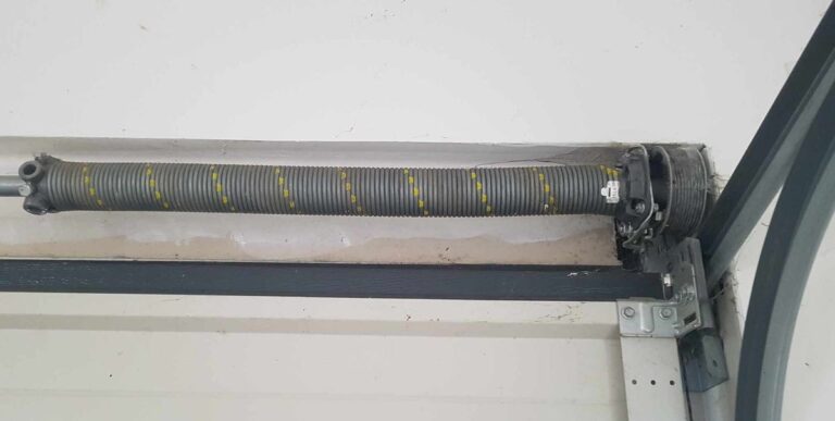 Tension ressort porte sectionnelle | Astuces et conseils